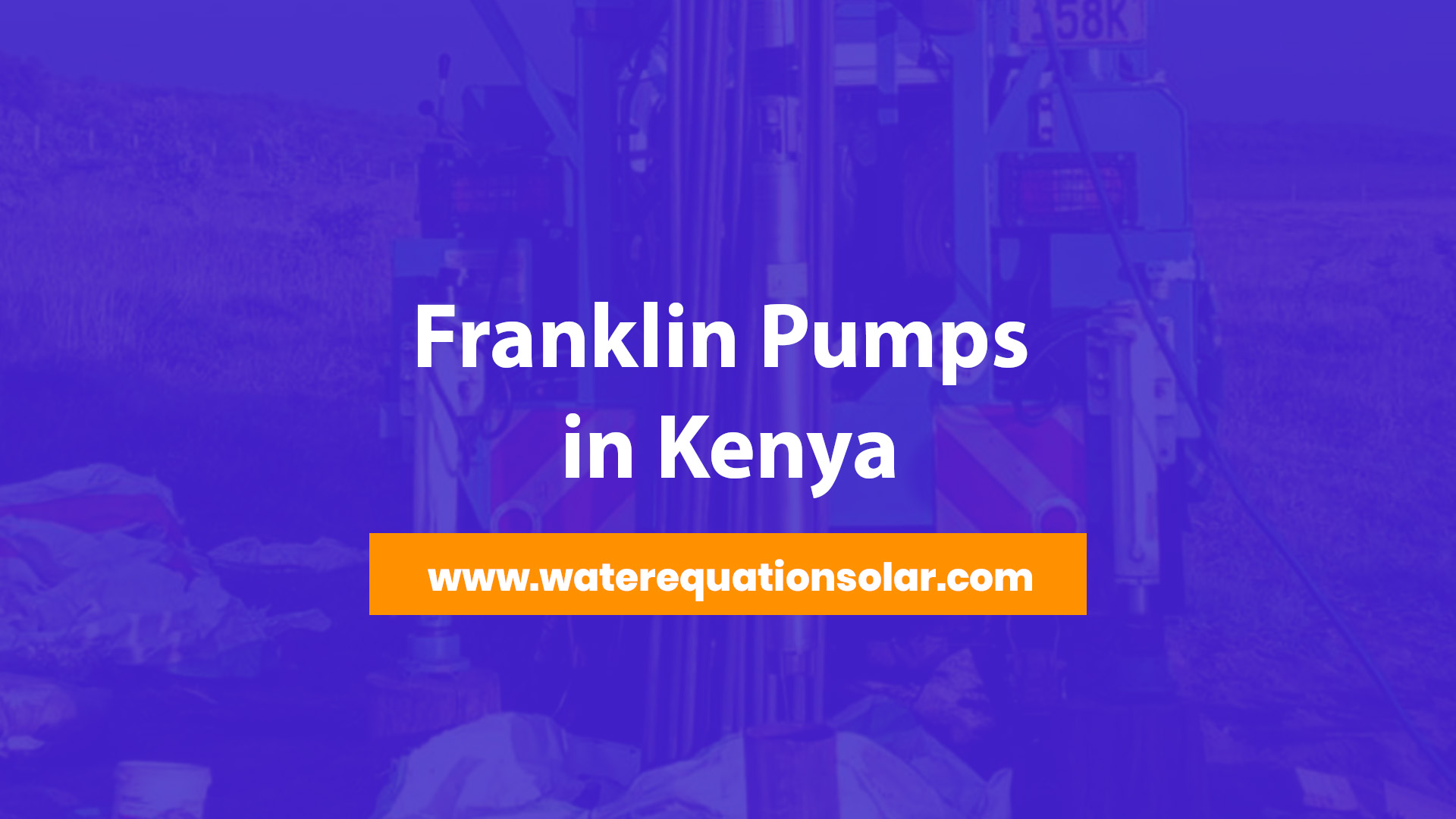 Franklin Pumps in Kenya 2025