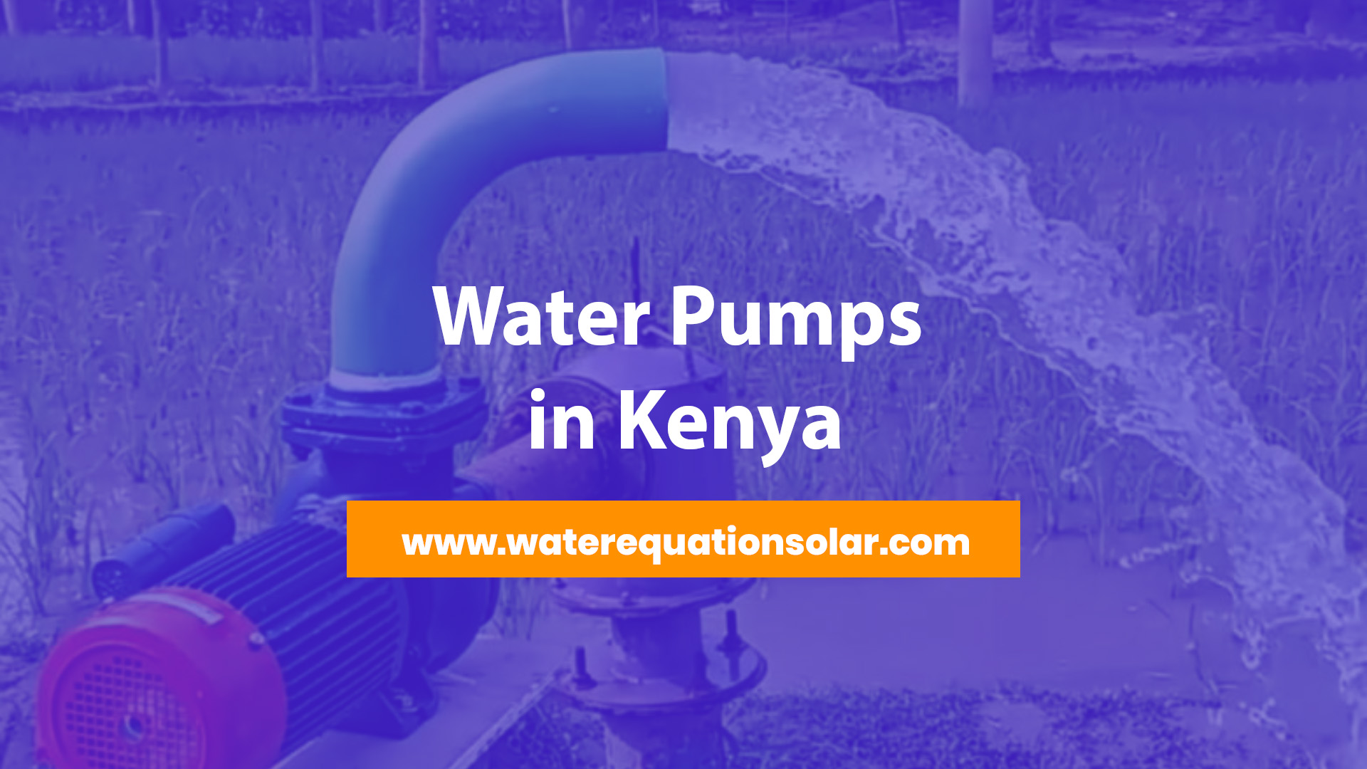 Water Pumps in Kenya